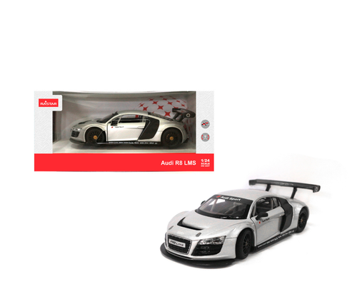 Licensed Die Cast Mini White Audi R8 Model Car Toy For Kids 1:24 | eBay ...