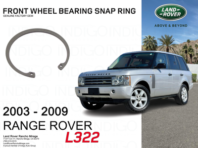 2003-2009 Range Rover L322 Genuine Factory OEM Rover Hub C-Clip ...