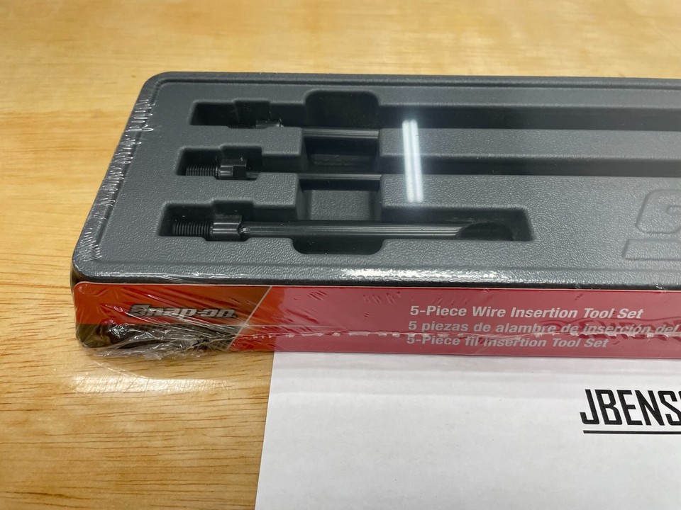 Snap-on Tools NEW Orange 5 Piece Wire Insertion Tool Set WINS100O ...