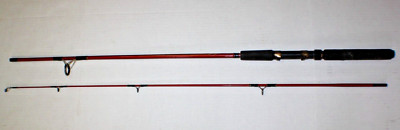 NICE SILSTAR GLASS CLASSIC 200-66SP 6'6" 2PC Graphite Spinning Rod W ...