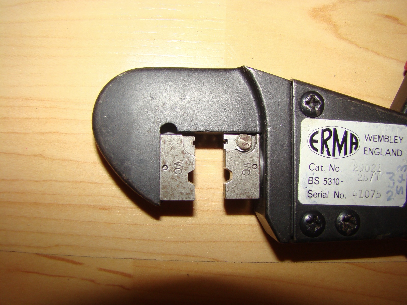 ERMA Crimping Pliers Catalogue No 29021 | eBay UK