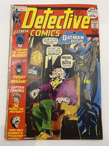 BATMAN in DETECTIVE COMICS #420 DC Comics 1972 VG/FN | eBay