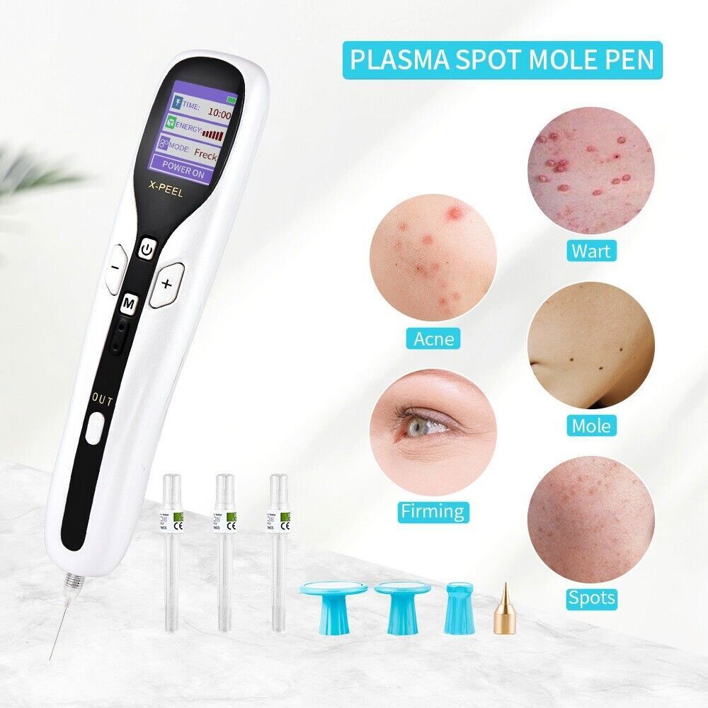 Ozone Fibroblast Plasma Pen 2 IN 1 Skin Mole Dark Spot Remover Skin ...