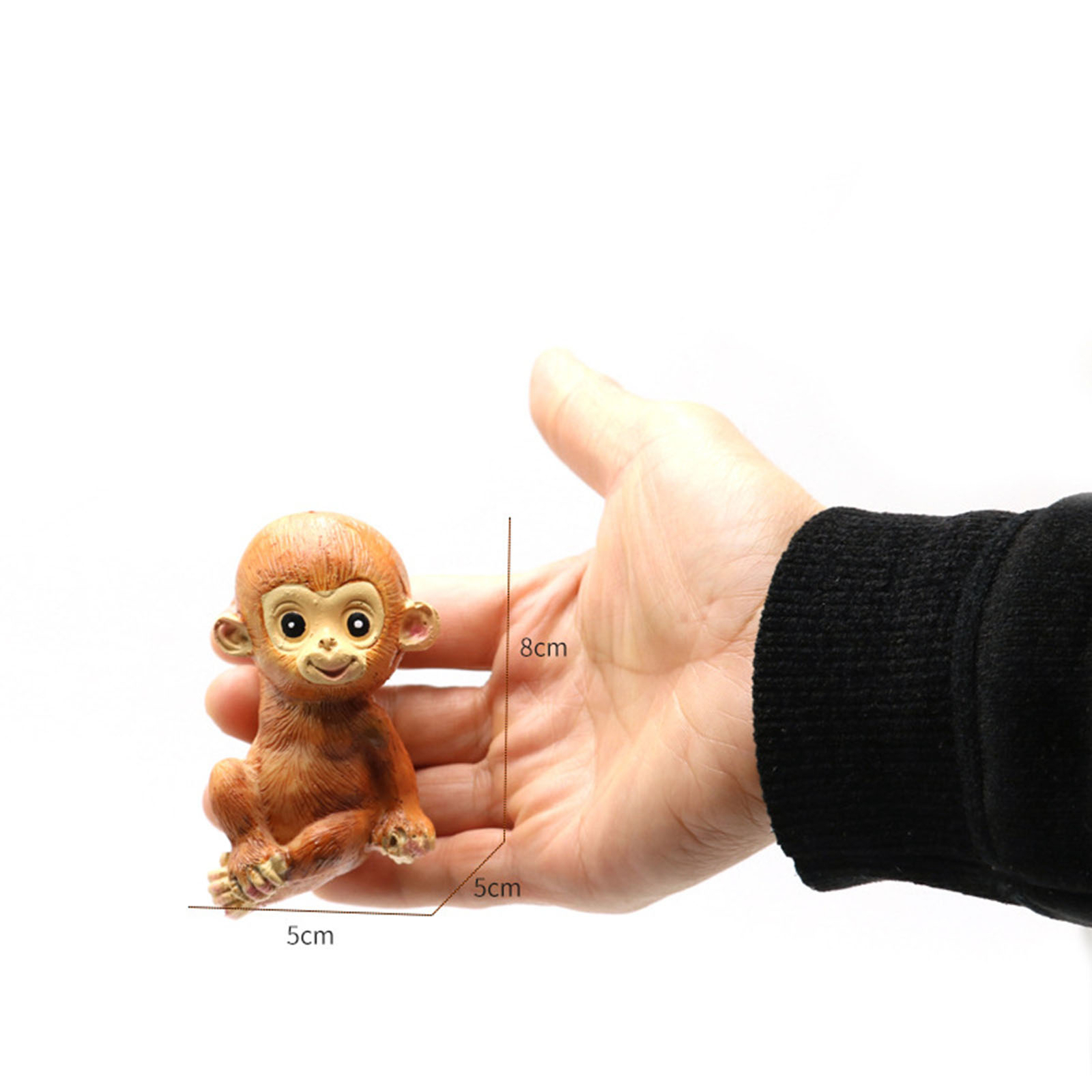 Mini Monkey Cartoon Photograph Prop Interesting Monkey Aquarium ...