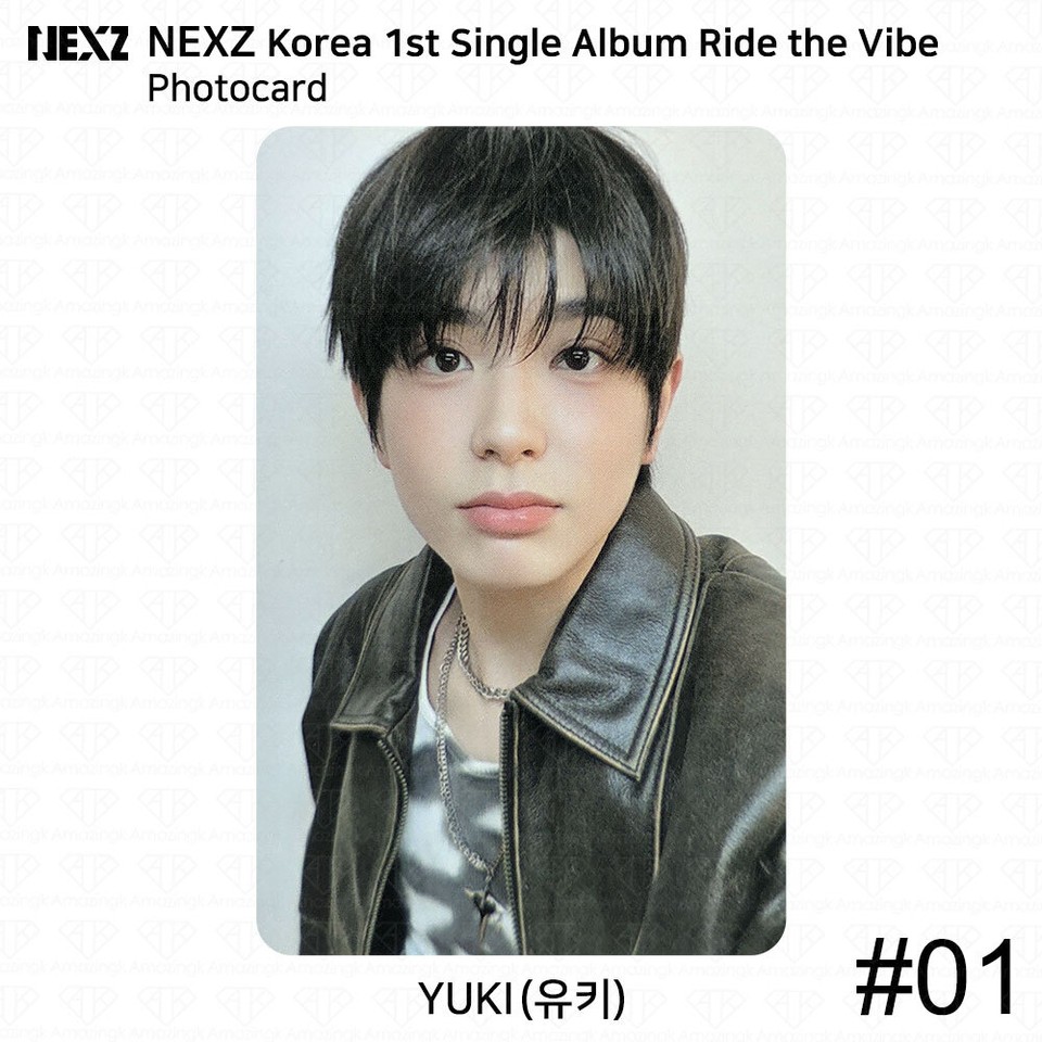 NEXZ Korea 1st Single Album Ride the Vibe Official Photocard Postcard ...