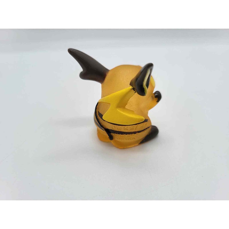 Clear Raichu Finger Puppet figure Bandai Pokemon US Stock | eBay