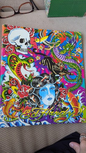 Ed Hardy Lisa Frank calab 1" 3-Ring Binder Love Kills Slowly Tattoos ...