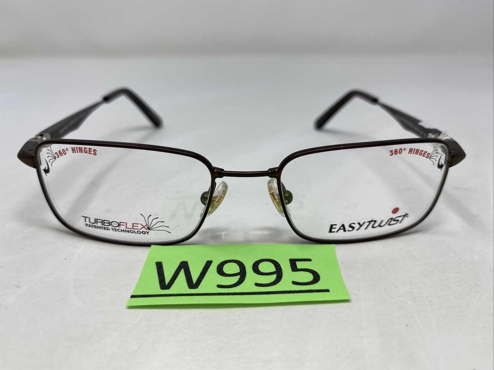 Easytwist Mod. ET980 10 46-16-120 Brown 360 Hinge Eyeglasses Frame W995 ...