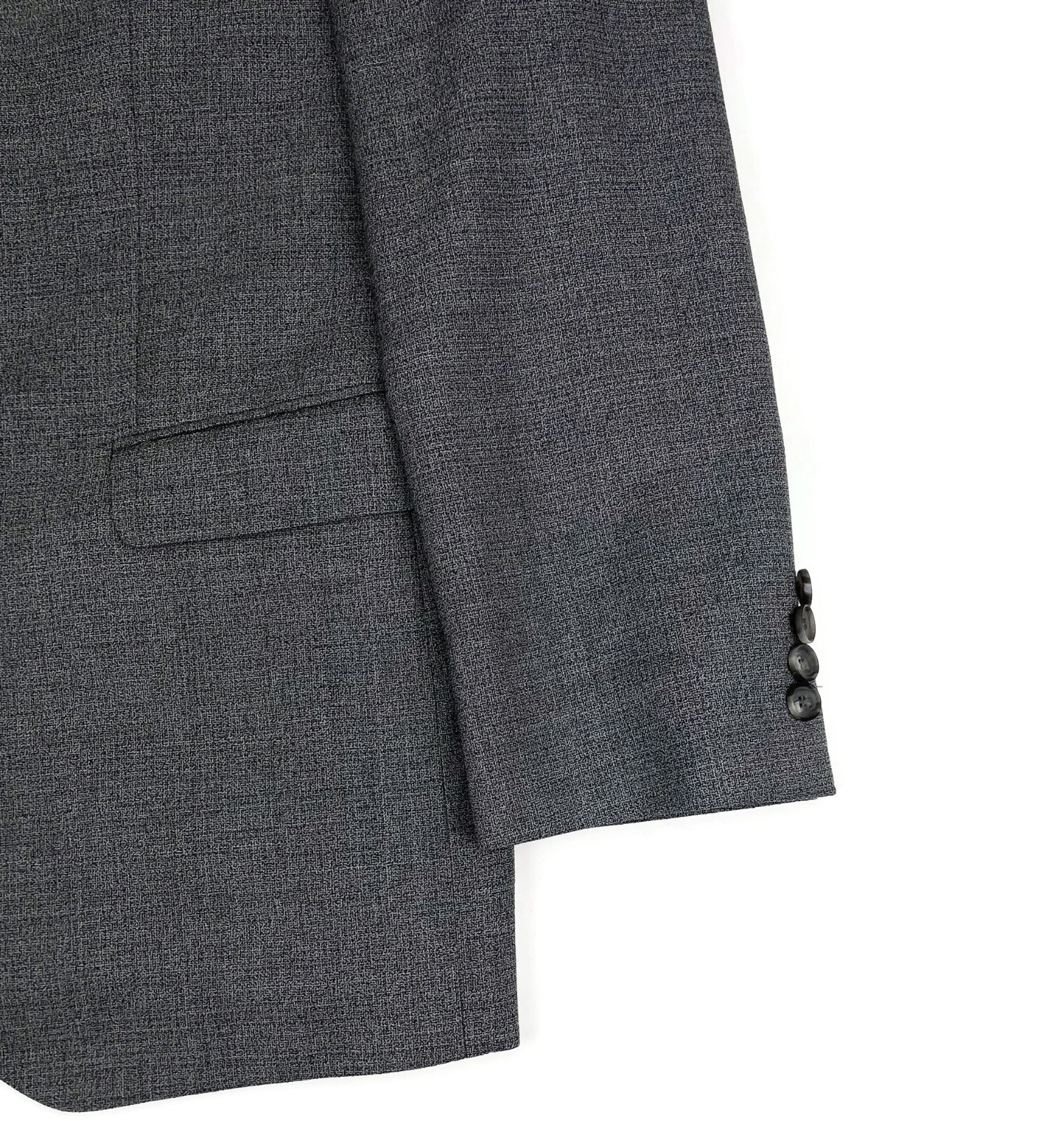 Hugo Boss Suit Jacket 42R Mens 2 Btn Blazer Novan3/Ben Super 100 Tesse ...