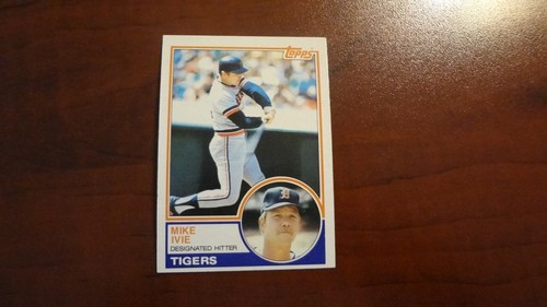 1983 TOPPS # 613 MIKE IVIE BASEBALL CARD | eBay