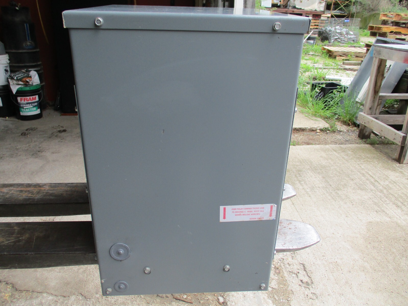 SQUARE D 15T3H 15 KVA TRANSFORMER 480 - 208Y/120 3 PHASE DELTA WYE | eBay