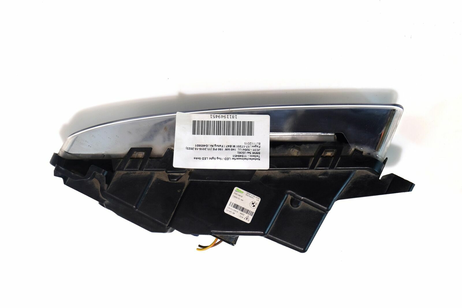 BMW Fog light LED left 63177349131 5' G30 G31 G38 6' G32 GT | eBay