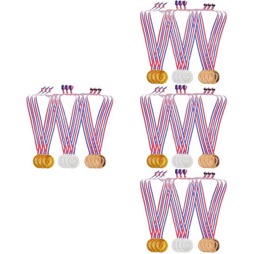 4 Pieces Medal Toy Child Medals for Children Sports Day Award Kids ...