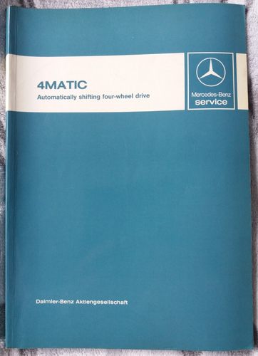 4MATIC manual engagement--has anyone done this? | Mercedes-Benz Forum