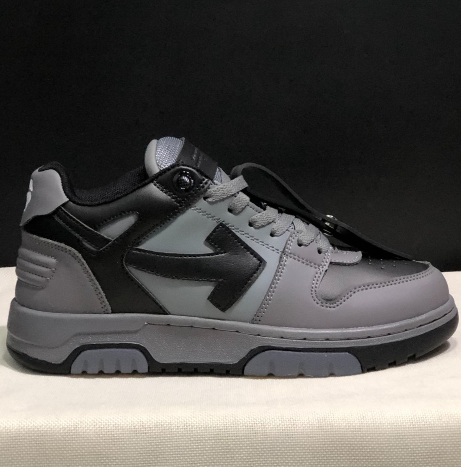 OFF White OWarrow top splicing men's and women's thick soled board ...