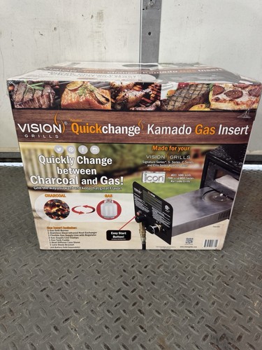 Vision Grills Propane Gas Insert Set For Professional, Elite Series ...