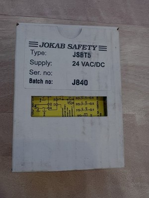 JOKAB JSBT5 Safety Relay 24VAC/DC | eBay