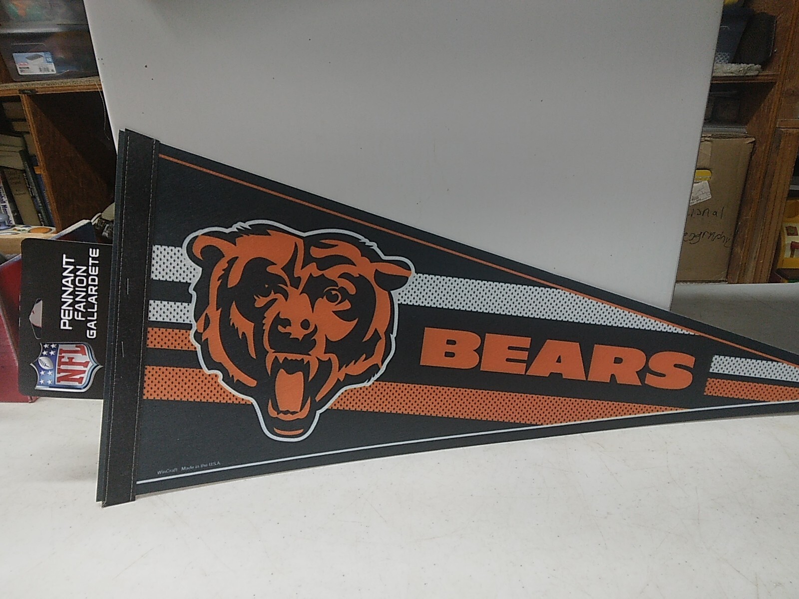 2019 New WinCraft Chicago Bears NFL Pennant Flag | eBay