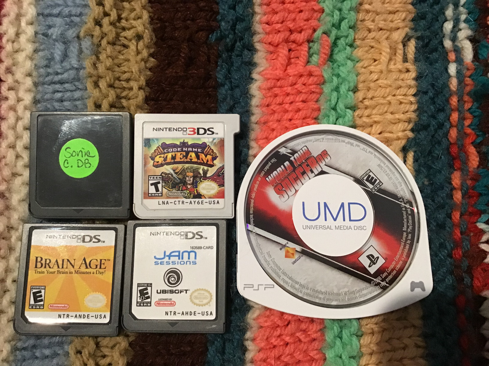 Bundle OF 5 GAMES DS PSP 3DS ~~L@@K~~ Lightning Fast shipping ~~C@@L ...