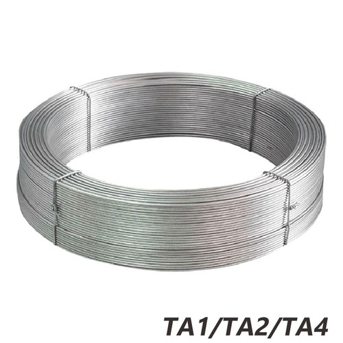 Round Solid Pure TA2 Titanium Wire Craft Jewelry Coil Beading Thread Φ0 ...