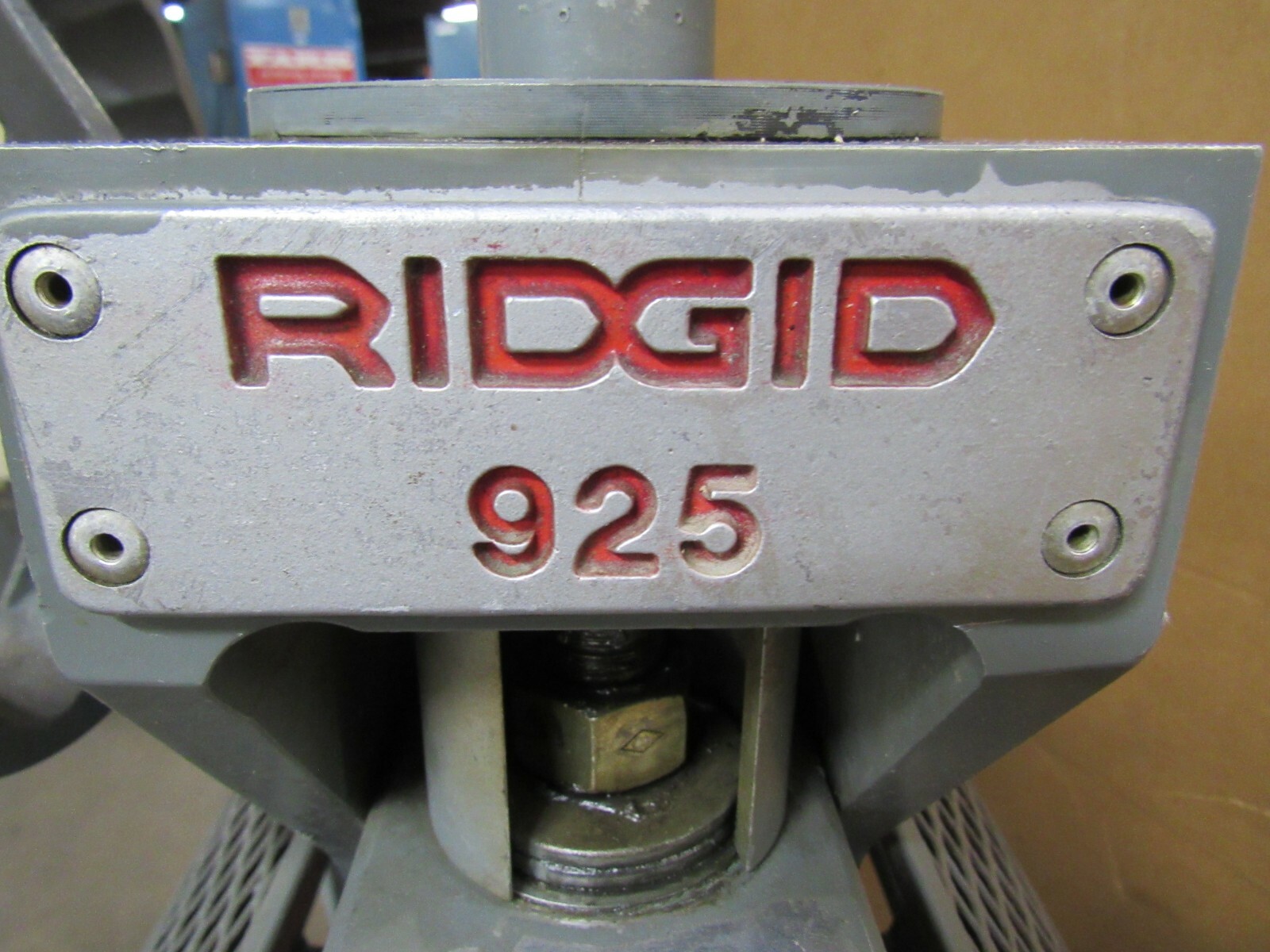 RIDGID 300 PIPE THREADER THREADING MACHINE WITH ROLL GROOVE GROOVER 925 ...