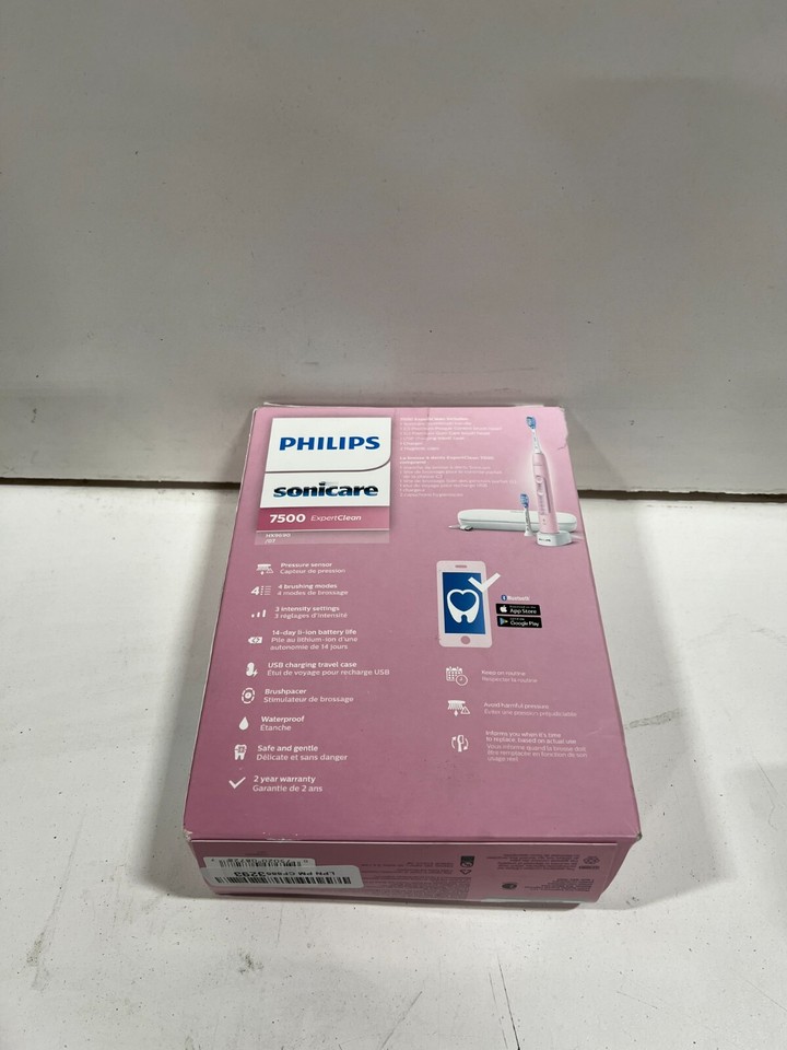 Philips Sonicare ExpertClean 7500 Bluetooth pink 75020087287| eBay