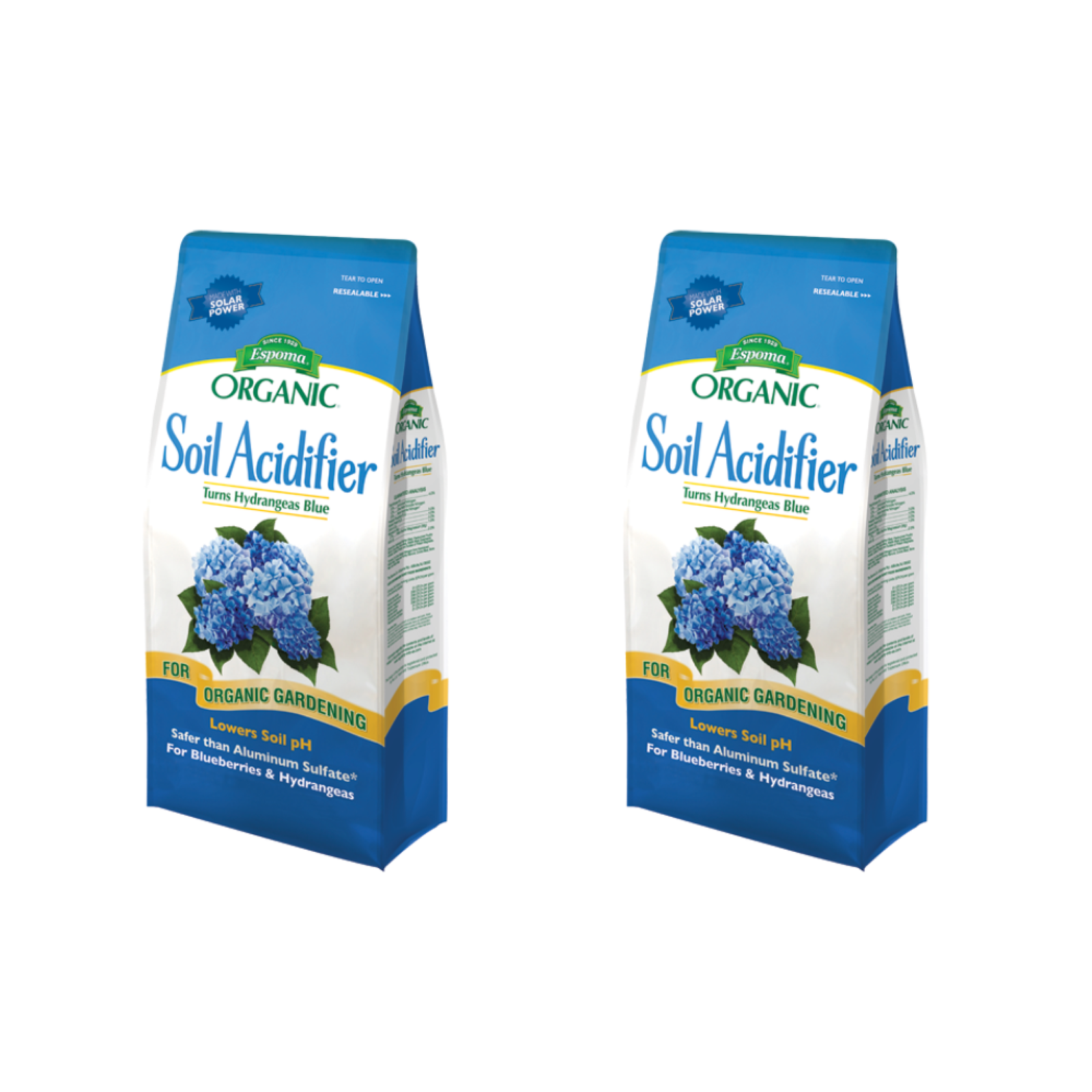 Espoma Organic Soil Acidifier Amendment, Turns Hydrangeas Blue, 30lbs ...