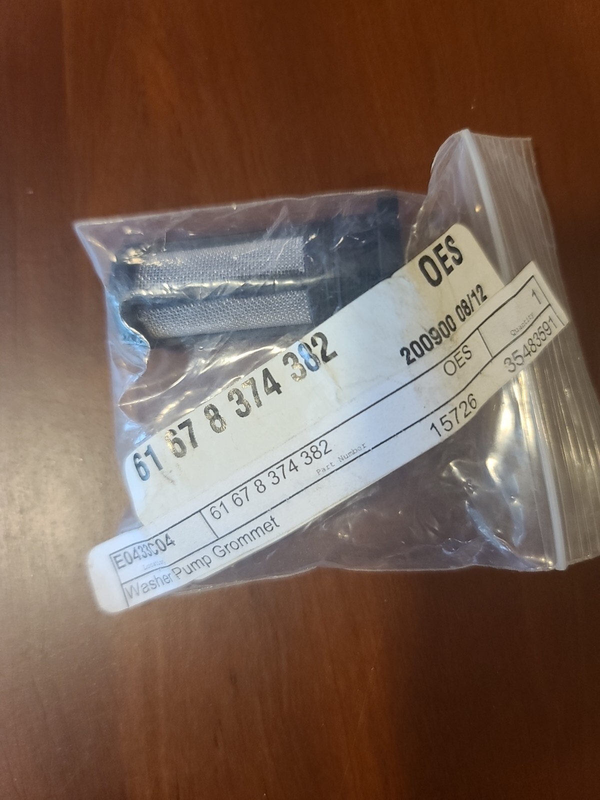 BMW+Headlight+Washer+Pump+Grommet+With+Strainer+Genuine+61678374382 for ...