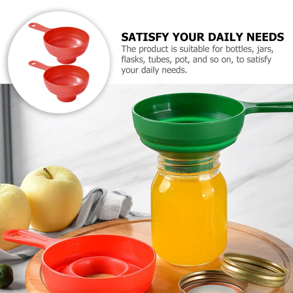 Set of 4 Oil Mister Spray Bottle for Cooking Foaming Can Wide Mouth ...