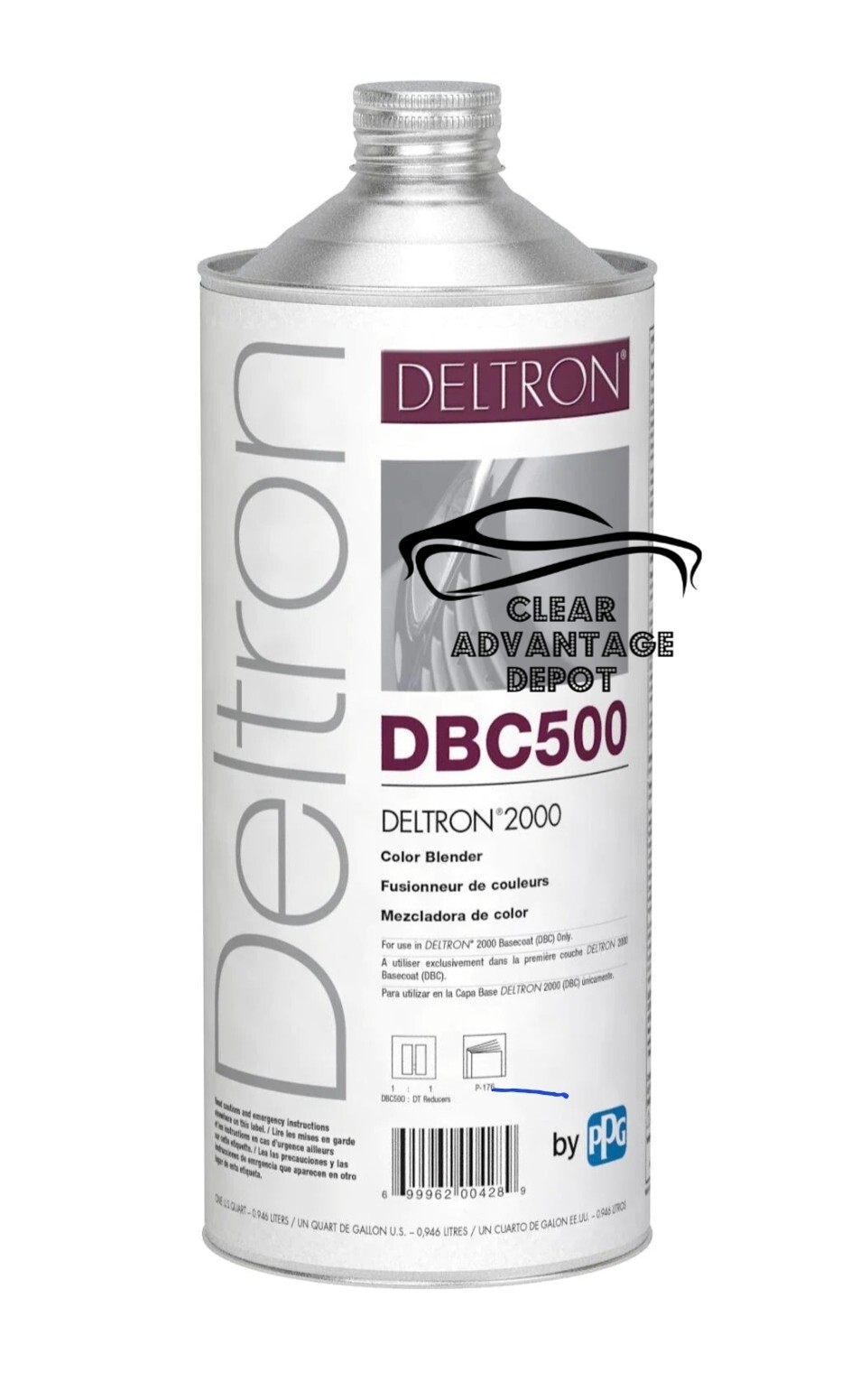 PPG DBC Deltron 2000 Indigo DBC4717 GM Code Wa9792 Urethane Basecoat ...