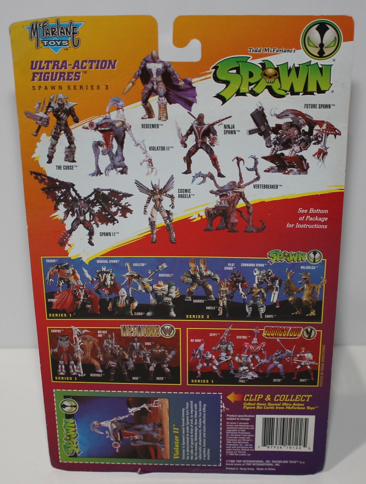 Spawn McFarlane 9 Action Figure lot 1990s NIB Violator II Redeemer Angela Cygor | eBay