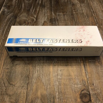 Clipper Belt Fasteners 24-12"/305 mm Cards | eBay