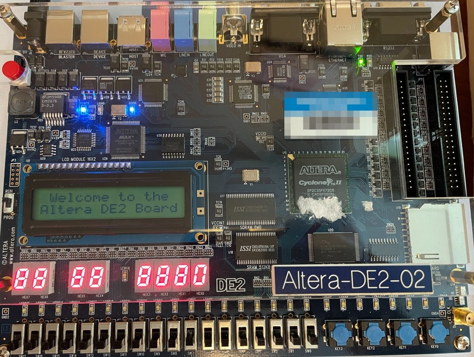 Set of two Altera DE2 FPGA experimenter prototype boards - TESTED | eBay