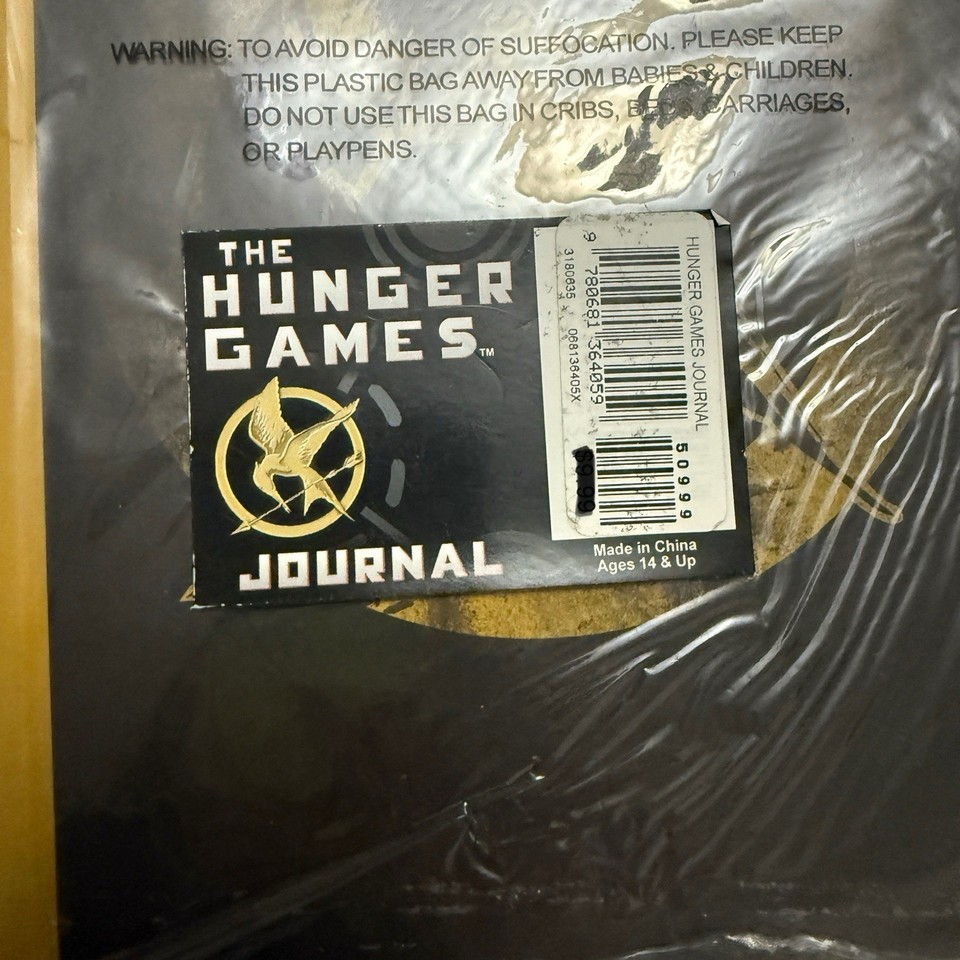 NECA Hunger Games Notebook Mockingjay Logo Scholastic Pre-Movies 2008 ...