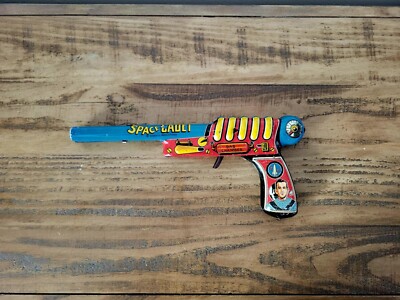 1950s Marx Tom Corbett Official Space Cadet Pistol Gun Tin Toy Very ...
