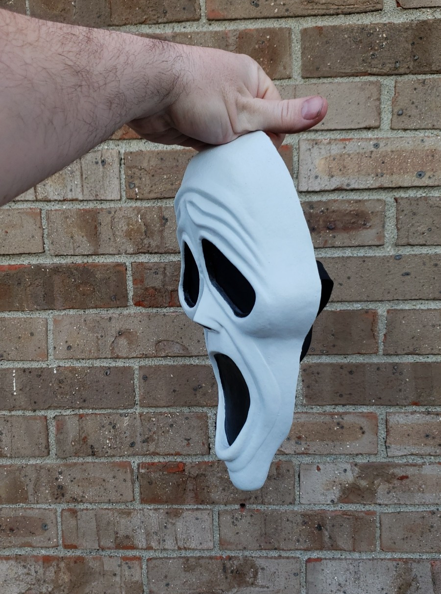 Latex Doofy Ghostface Mask Scary Movie Scream Halloween Ghost Face ...