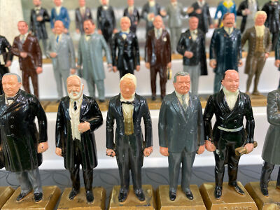 Vintage MARX 1960's Set of United States Presidents 31 Mini Figures ...