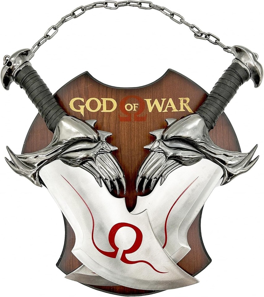 [OPEN BOX]Blades of Chaos Real Metal kratos God Of War,1:1 Replica ...
