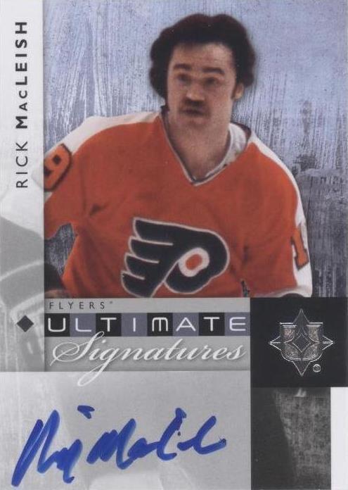 2011-12 Ultimate Collection - Ultimate Signatures Rick MacLeish #US-RM ...