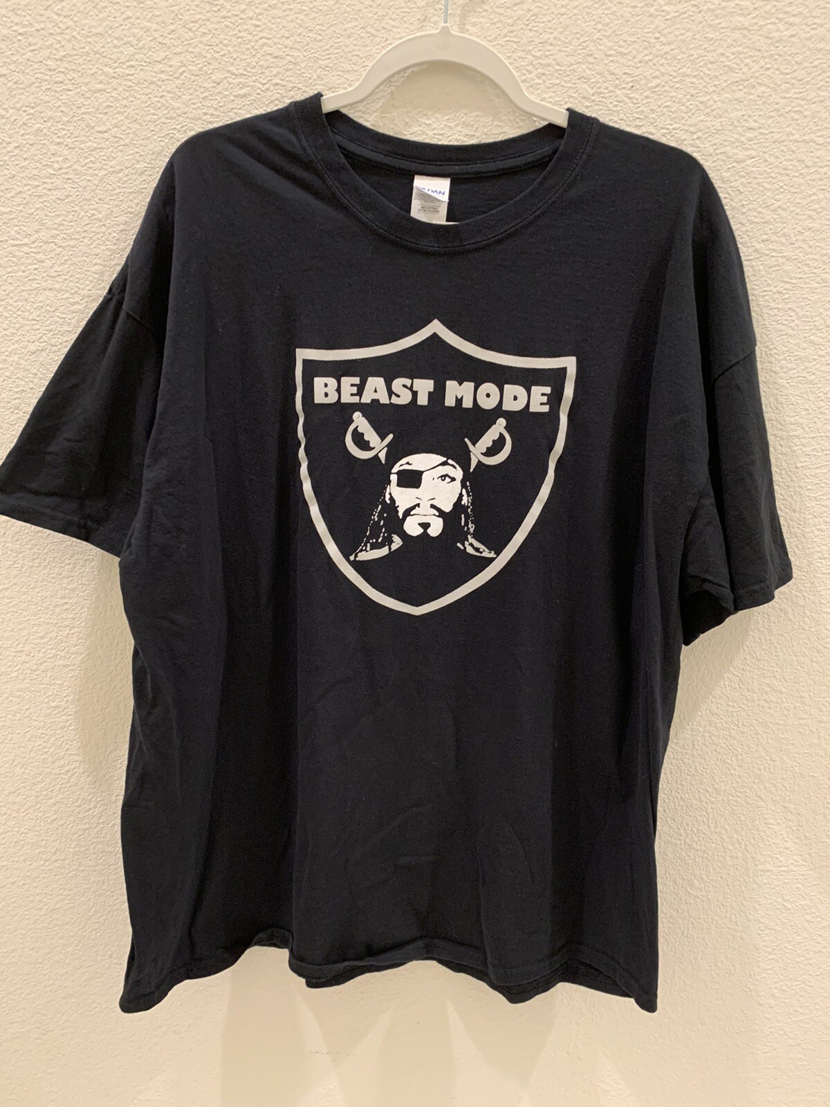 BEAST MODE RAIDERS MEN'S 2XL BLACK T-SHIRT | eBay