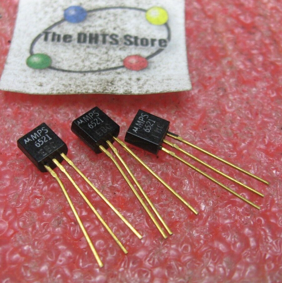MPS6521 Motorola Transistor NPN Silicon TO-92 - NOS Qty 3 | eBay