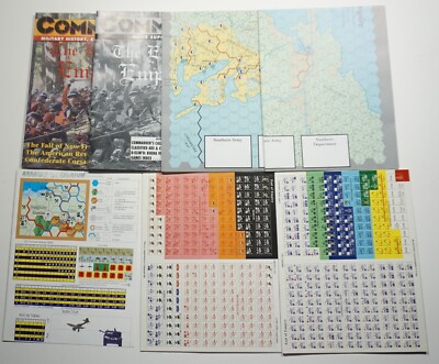 Command Magazine 46 1997 with game The End of Empire UNPUNCHED Wargame ...