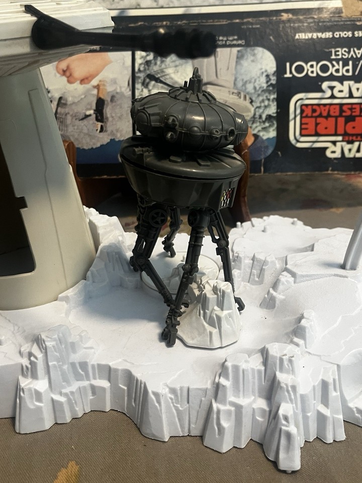 Vintage Kenner 1980 Star Wars Hoth Turret & Probot Playset | eBay