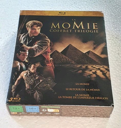 Coffret blu ray La Momie - la trilogie Edition Collector Limitée Neuf ...
