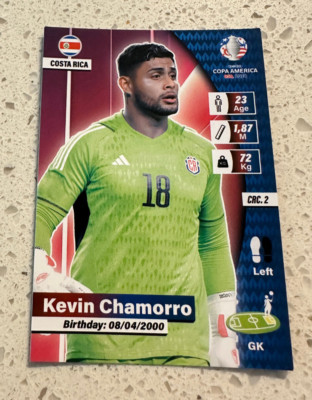 2024 Copa America Cards Kevin Chamorro Flash Edition Costa Rica | eBay