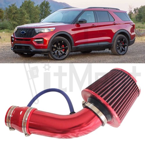 For Ford Explorer Escape Fusion Cold Air Intake Filter Induction Set ...