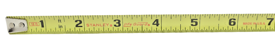 Vintage 1995 STANLEY 12'x1/2" Powerlock Tape Rule Measure 33-212 (PL12 ...