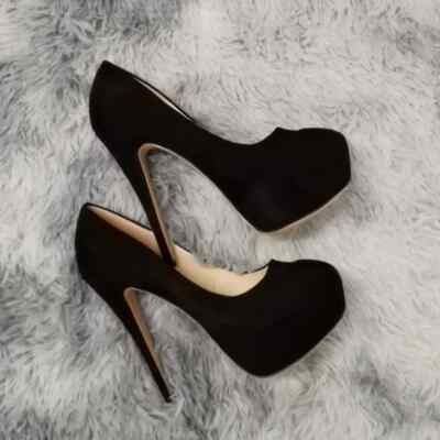 New Women Pumps Stilettos Sexy 14cm Super High Heels Platform Thin ...