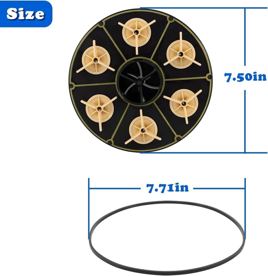 For Paramount In Floor Pool 6 Port Valve Module 004302440800 004-302 ...