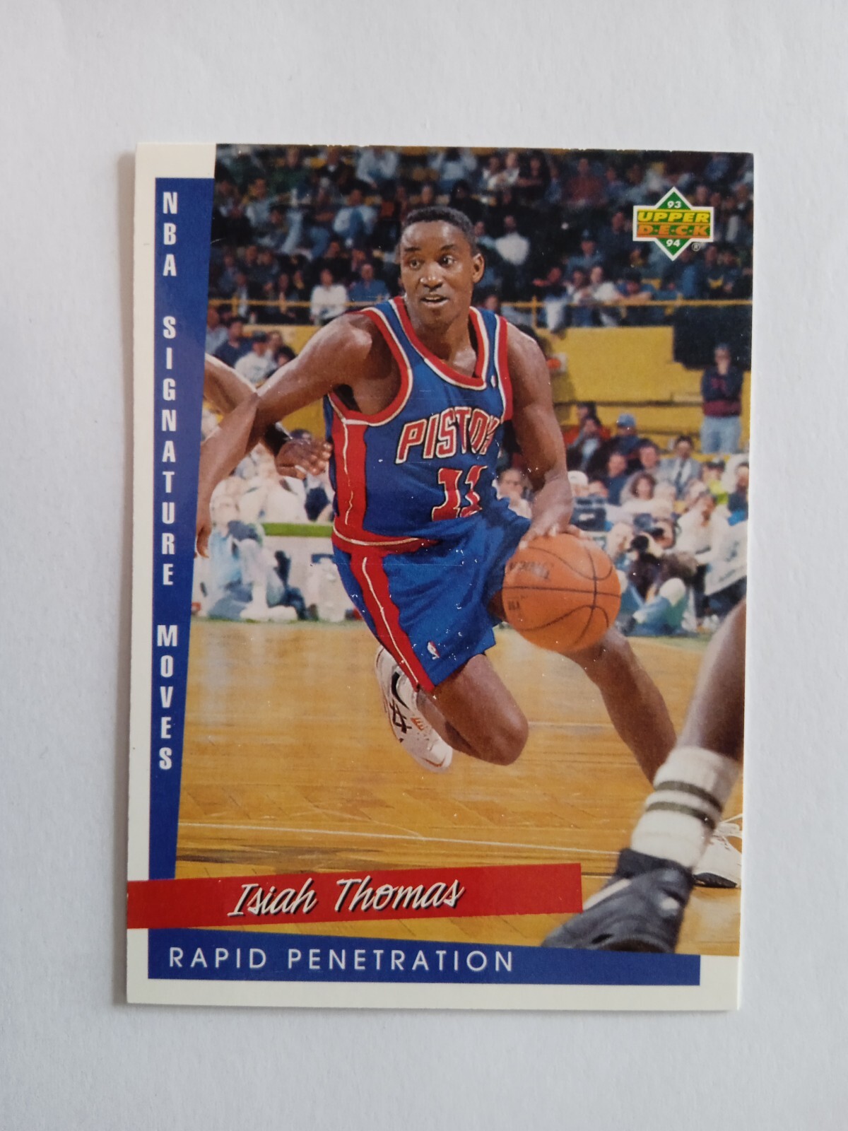 CARD UPPER DECK 93-94 NBA SIGNATURE MOVES PISTONS THOMAS n 245 | eBay